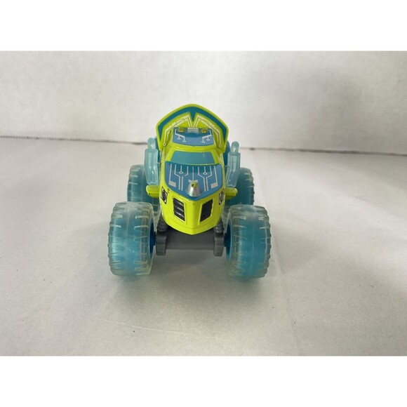 Mattel | Toys | Blaze And The Monster Machines Zeg Blue Tires Robot ...